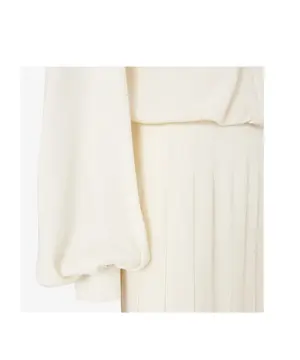 Fendi Ivory Silk Dress