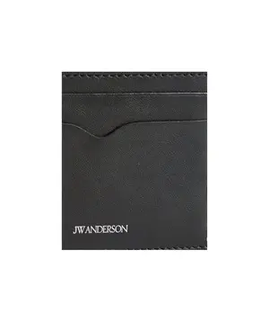 J.W.ANDERSON Whipstitch-detail Logo-print Cardholder