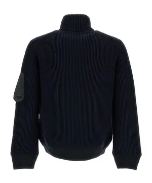 Sacai Zip-up Sweater