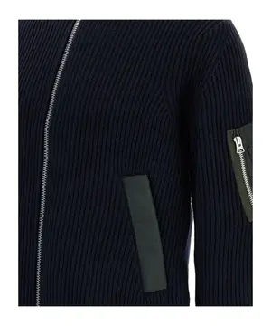 Sacai Zip-up Sweater