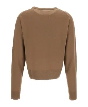 Extreme Cashmere Crew-neck Ribbed-trim Sweater