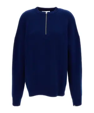Extreme Cashmere Zip-up Sweater - Blue