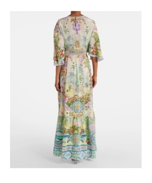 Camilla Embellished Silk Maxi Dress