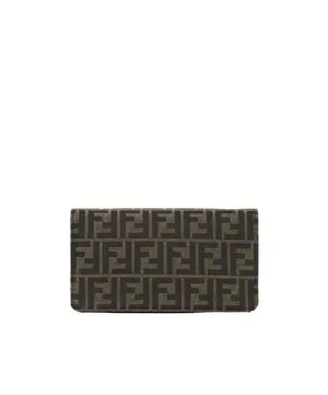 Fendi Tube Ff-jacquard Wallet