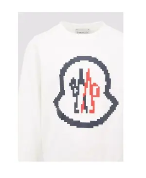 Moncler Pixelated Logo Sweatshirt
