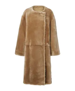 TOTEME Long-sleeved Coat - Beige
