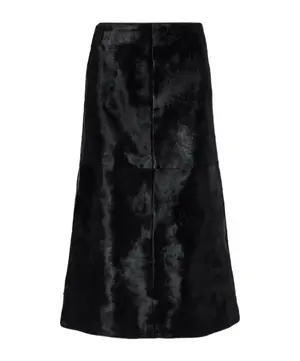 TOTEME Zipper Skirt - Black