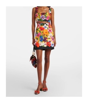 Dolce & Gabbana Floral Crop Top