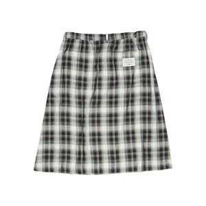 Acne Studios Plaid Midi Skirt