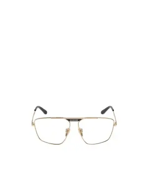 Balenciaga Navigator Sunglasses In Gold - Nude