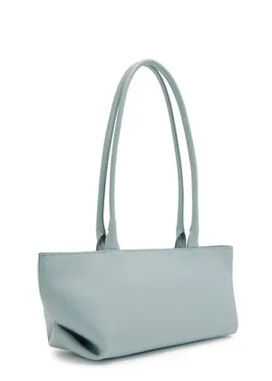 DEMELLIER Grained Leather Shoulder Bag - Blue