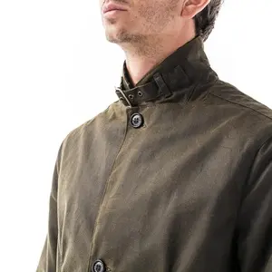 Barbour Wax Coated High-neck Jacket