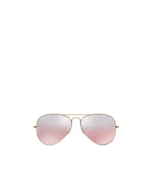 Ray-ban Logo Sunglasses - Pink
