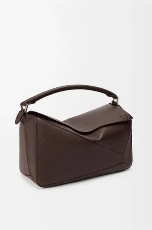 Loewe Logo Embossed Top Handle Bag