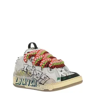 LANVIN Curb Low-top Sneakers