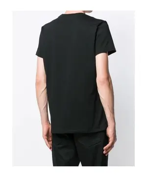 Balmain Logo Print T-shirt - Black