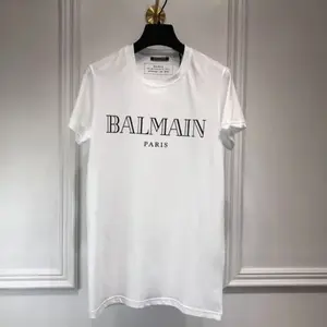 Balmain Logo Print T-shirt - Black