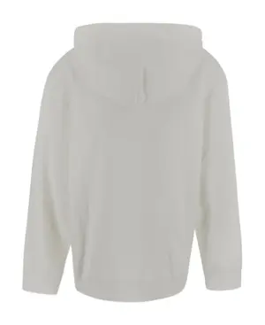 MAISON MARGIELA Logo-embroidered Drawstring Hoodie