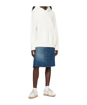 MAISON MARGIELA Logo-embroidered Drawstring Hoodie