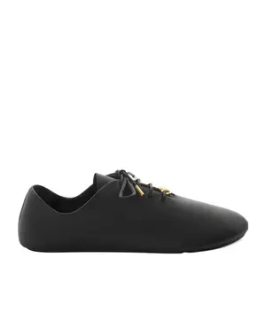 Loewe Pebble Soft Lace-up Shoes - Black
