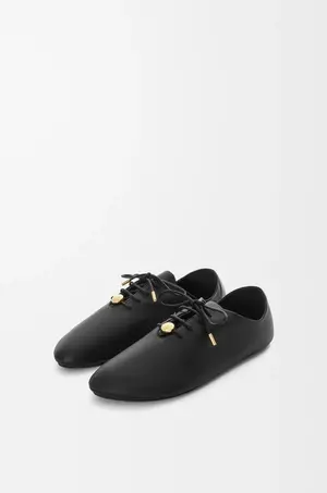 Loewe Pebble Soft Lace-up Shoes