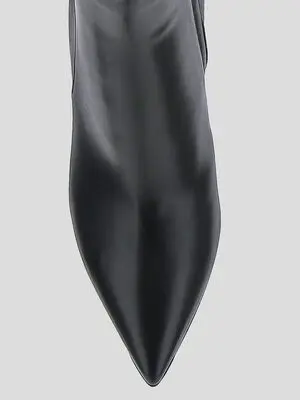 GIANVITO ROSSI Classic Pointed Ankle Boots
