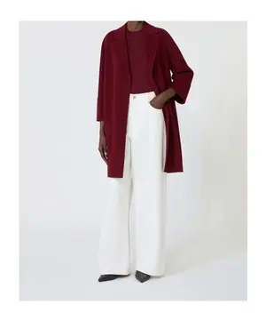 Max Mara Giulietta Crewneck Knitted Jumper - Deep Red