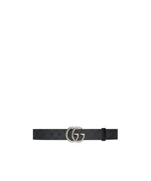 Gucci Gg Marmont Reversible Belt - Black