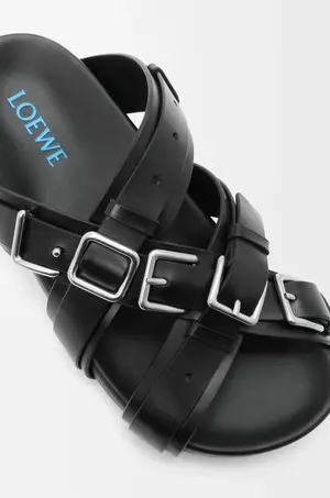Loewe Fussbett Sandals With Buckle Detailing