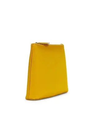 LIFFNER Zip Clutch In Satin