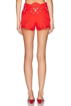 Retrofete Caliane Short In Red