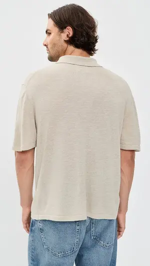 THE ELDER STATESMAN Libeccio Knit Polo
