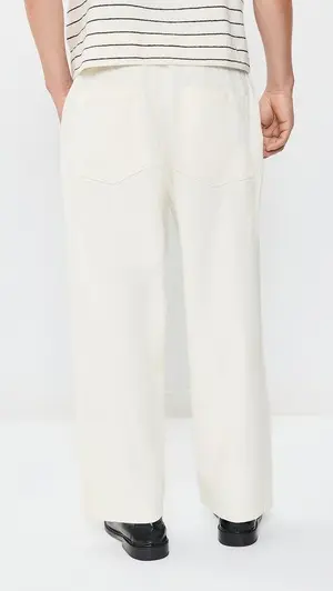 Universal Works Dutch Slub Drill Wide Leg Pants