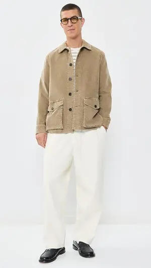 Universal Works Dutch Slub Drill Wide Leg Pants