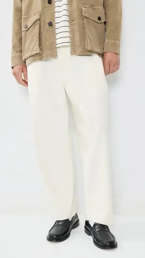 Universal Works Dutch Slub Drill Wide Leg Pants