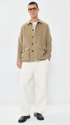 Universal Works Dutch Slub Drill Wide Leg Pants