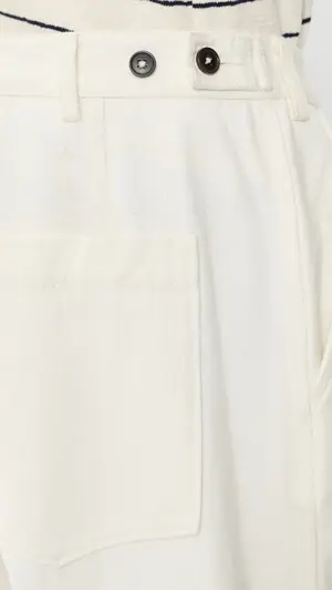 Universal Works Dutch Slub Drill Wide Leg Pants