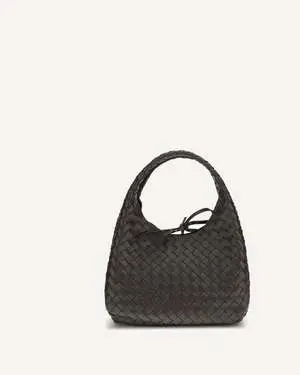 Bottega Veneta Campana Shoulder Bag - Brown