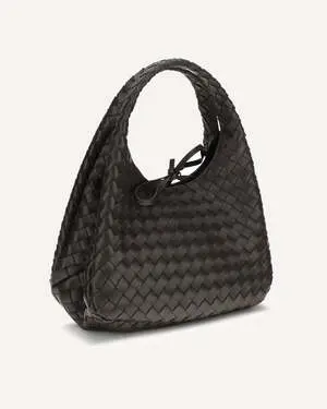 Bottega Veneta Campana Shoulder Bag - Brown