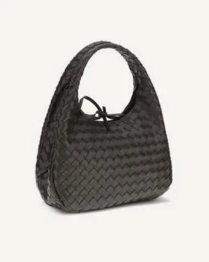 Bottega Veneta Campana Shoulder Bag - Brown