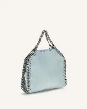 Stella McCartney Tiny Shaggy Handbag - Light Blue