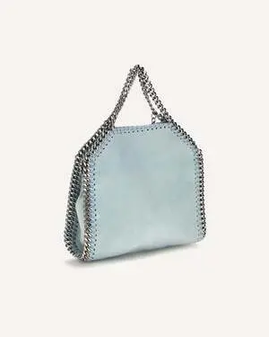 Stella McCartney Tiny Shaggy Handbag - Light Blue