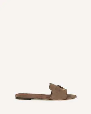 Loro Piana Charms Sandals - Brown