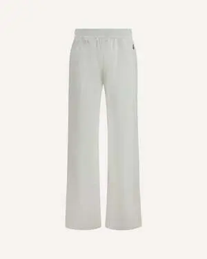 Moncler Logo-appliqué Pants Feale - White
