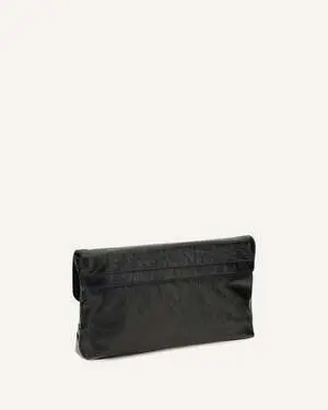 Balenciaga Le City Clutch In Lambskin