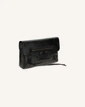 Balenciaga Le City Clutch In Lambskin