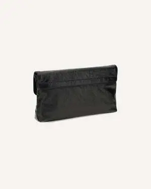 Balenciaga Le City Clutch In Lambskin