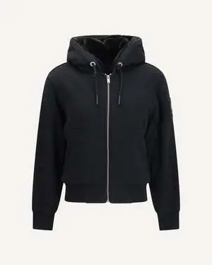 Moose Knuckles Bunny Hooded Jacket - Black