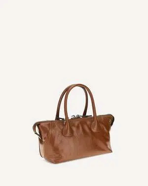 Miu Miu Glossy Leather Handbag