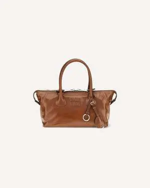 Miu Miu Glossy Leather Handbag